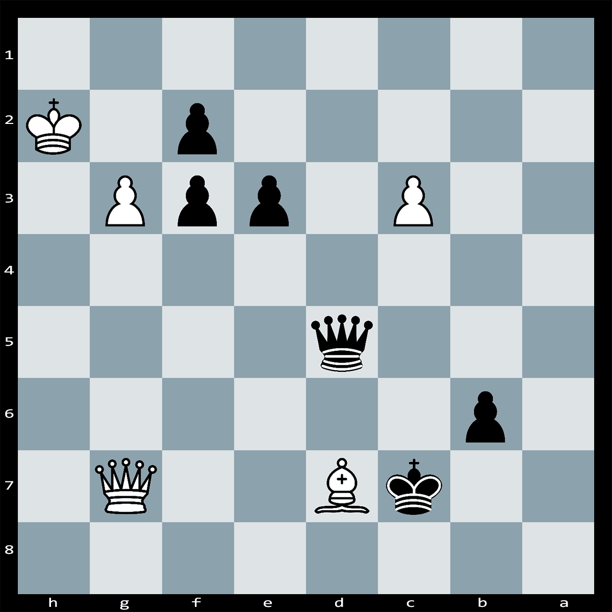 Black To Play and Mate in Five - Chess Puzzle #12